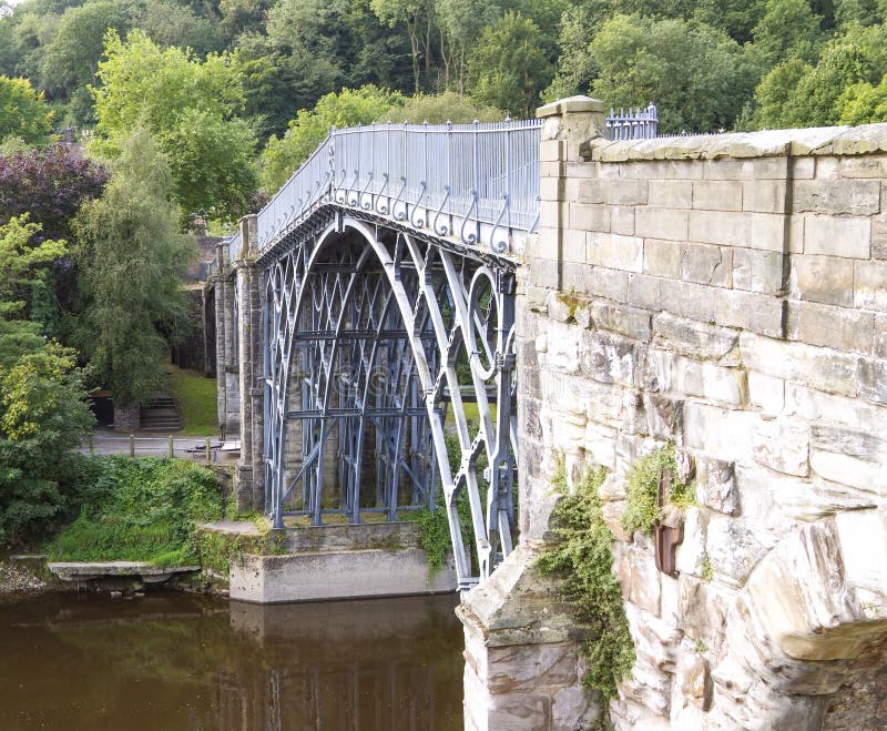 The Iron Bridge stock photo. Image of design, bridge - 26644036