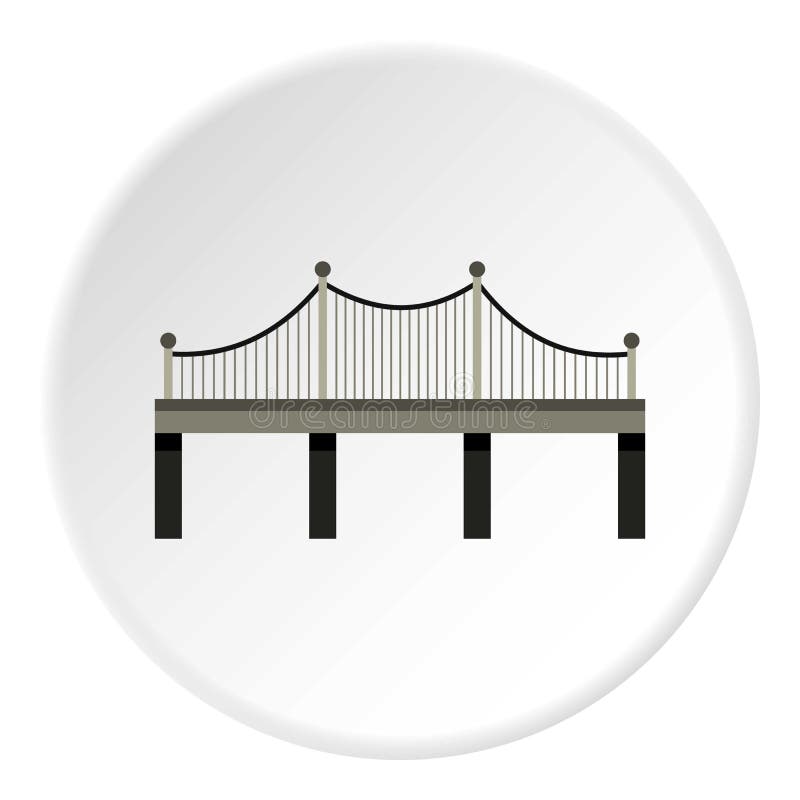 Iron Bridge Pattern, Simple Style Stock Vector - Illustration of ...