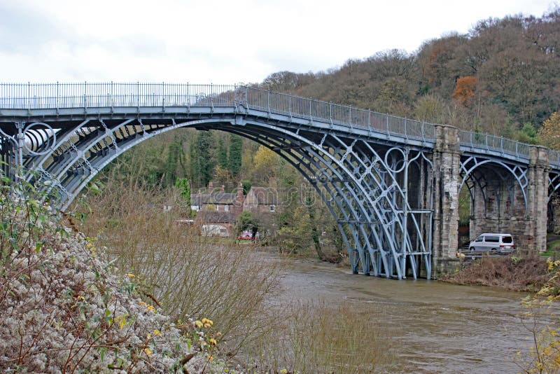 The Iron Bridge, Shropshire Stock Image - Image of world, bridge: 137340739
