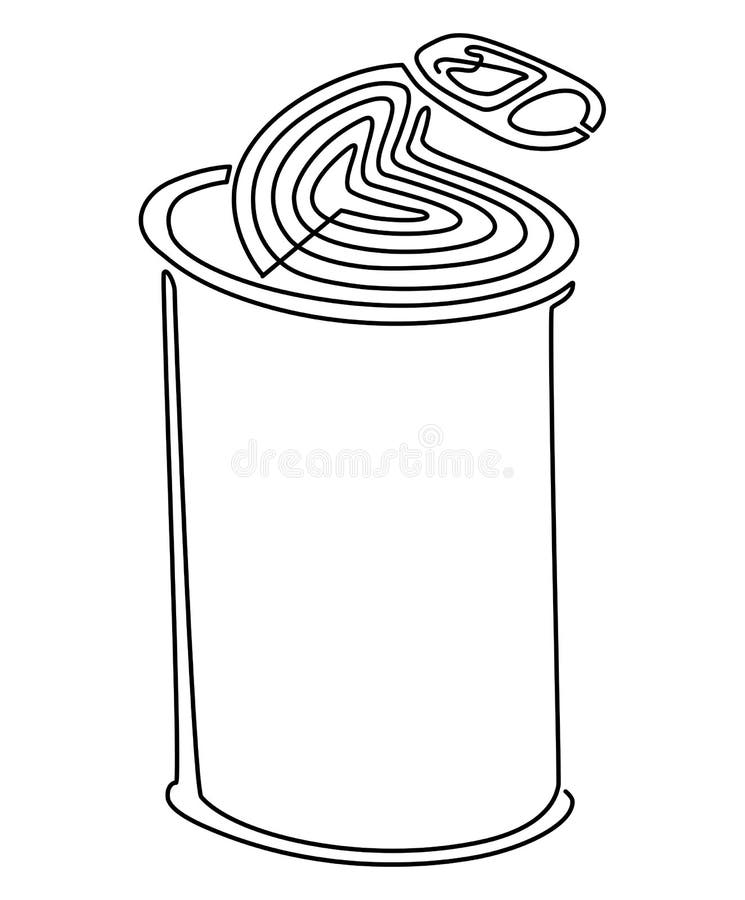 Open Soup Can Stock Illustrations – 270 Open Soup Can Stock ...