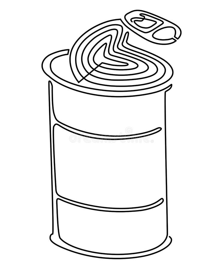 Open Soup Can Stock Illustrations – 270 Open Soup Can Stock ...