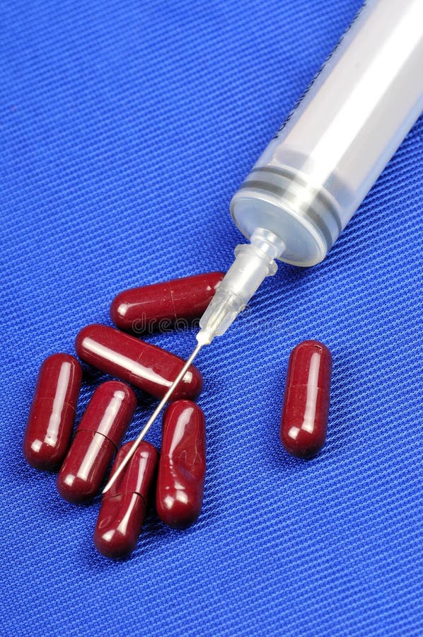 Iron Capsules and Injection Stock Image - Image of health, clinic: 12401703