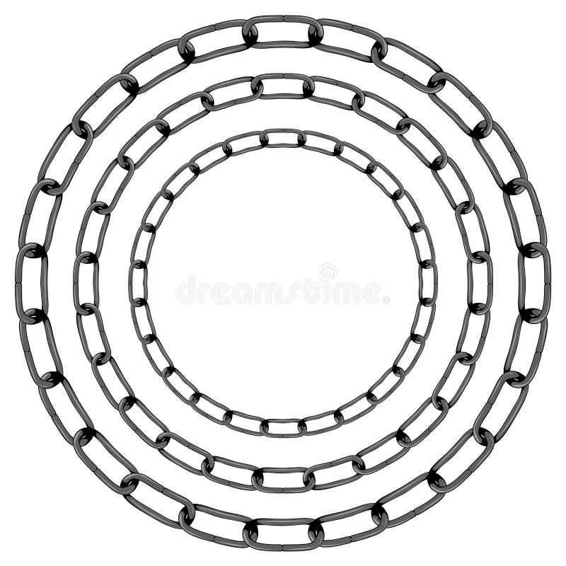 Iron Chain Background stock vector. Illustration of white - 89562323