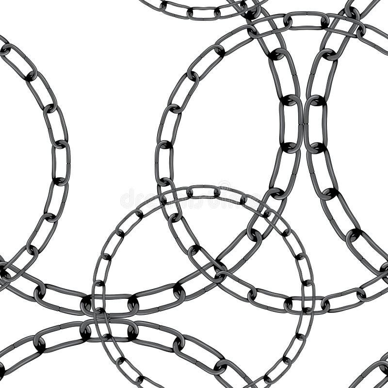 Iron Chain Background stock vector. Illustration of chrome - 89118071