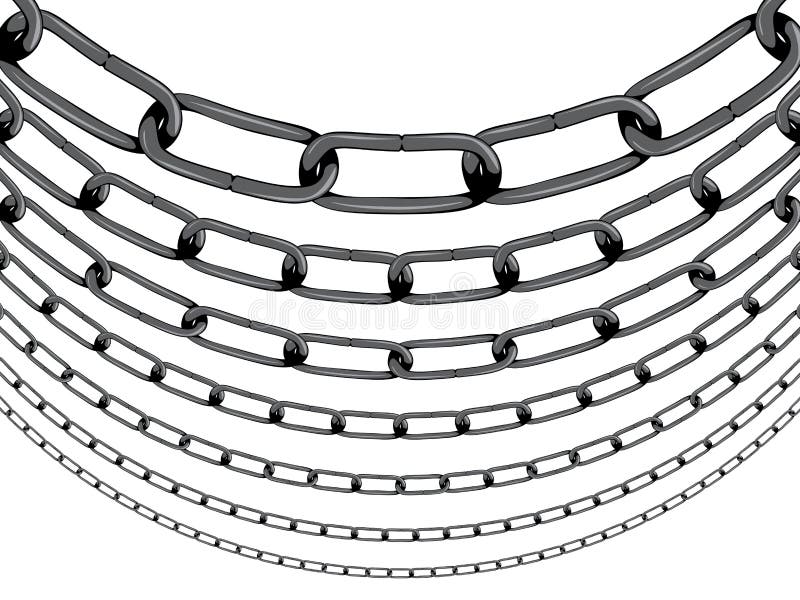 Iron Chain Background stock vector. Illustration of graphic - 92578918