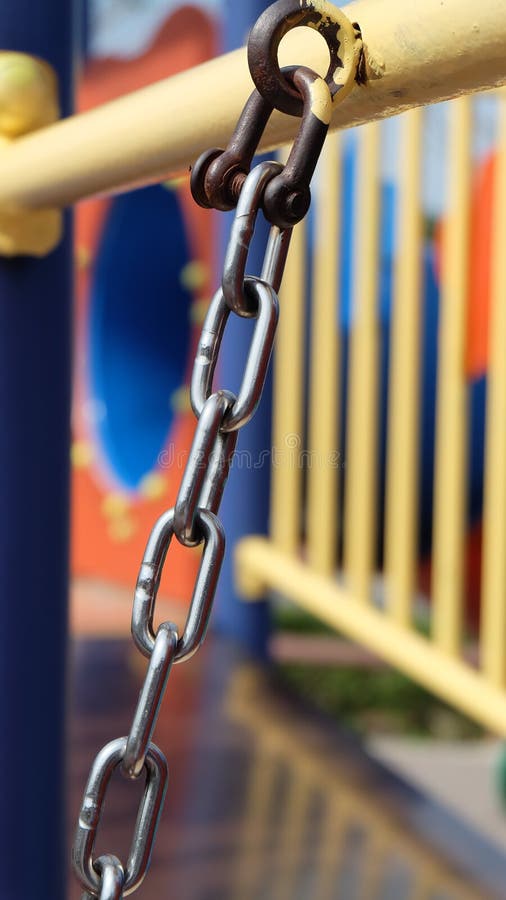 Iron chain stock photo. Image of rectangular, hang, paint - 70078734