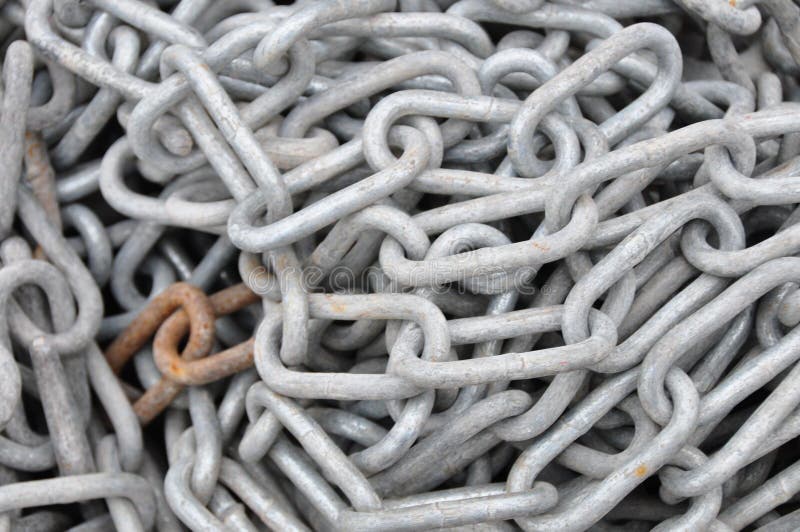 Iron Chains Picture. Image: 8226815