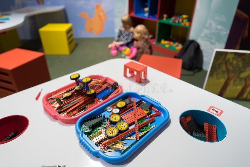 Iron Children`s Patchwork Toys Stock Image - Image of colorful ...