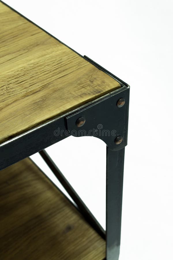 Iron corner with rivets. stock photo. Image of mountable - 121984774