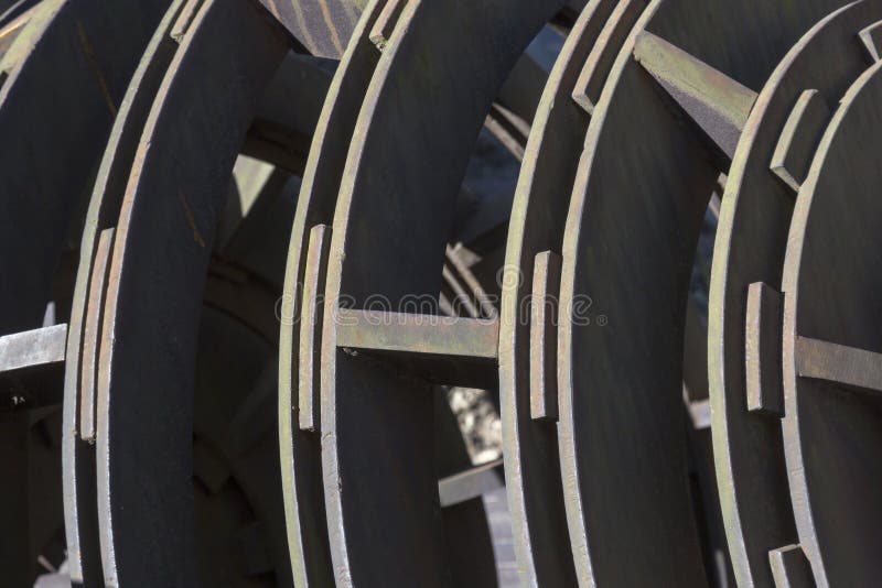 Iron curved lines stock photo. Image of strong, lines - 172071516