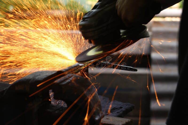 Steel fillet stock image. Image of iron, welding, welder - 102075883
