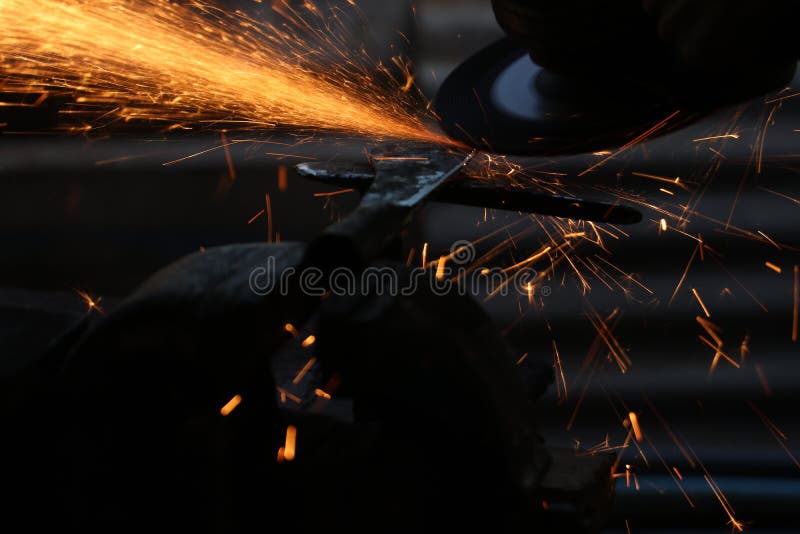 Steel fillet stock image. Image of evening, heat, iron - 102076295