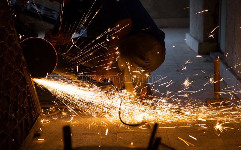 Welding iron stock image. Image of laborer, plumbing - 37040311