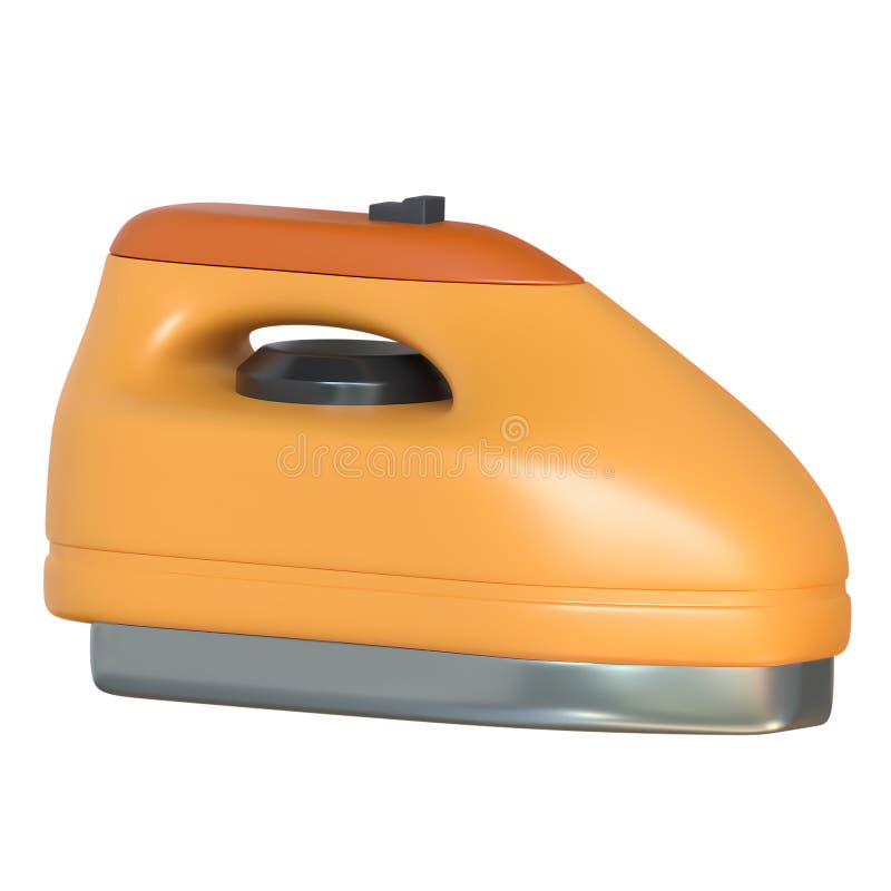 Iron 3D Icon stock illustration. Illustration of tutorials - 350516491