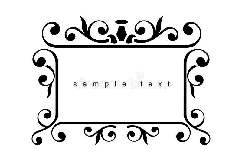 Iron design frame stock vector. Illustration of industry - 4581857