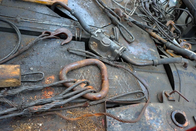 Iron Detail on Wood Beam stock image. Image of abstract - 88705665