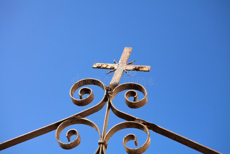 Iron Fence stock photo. Image of fence, railing, iron - 46626664