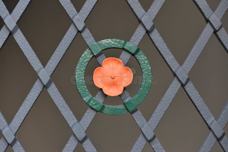 Iron Flower stock photo. Image of entrance, ancient, fragment - 12547908