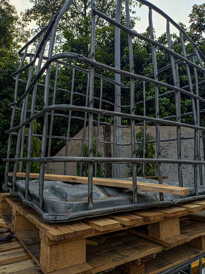 Iron frame basket stock image. Image of goods, choice - 281706035