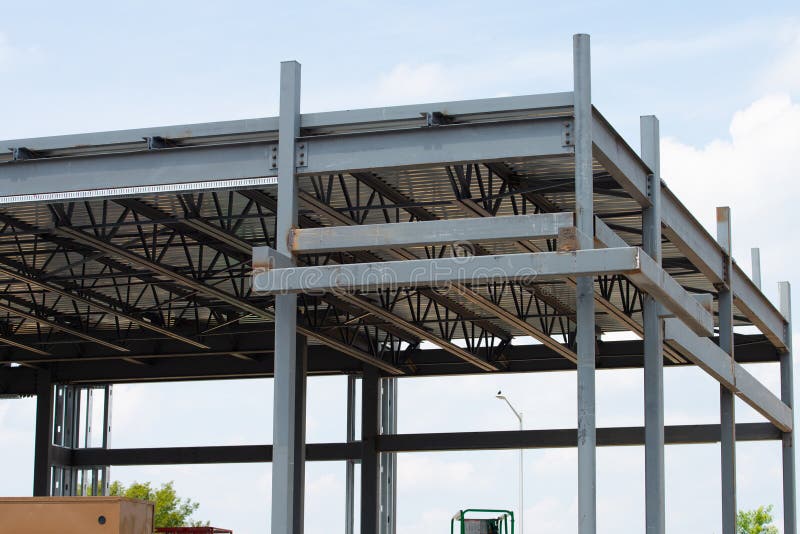 Iron frame building stock photo. Image of urban, concrete - 326833428