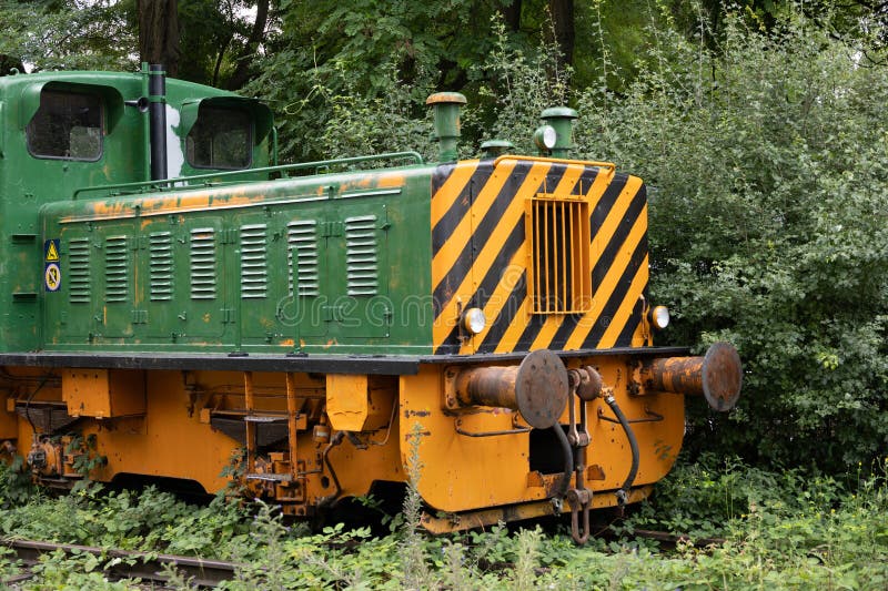 Iron Freight Wagons of the Railway Stock Image - Image of driving, dump ...
