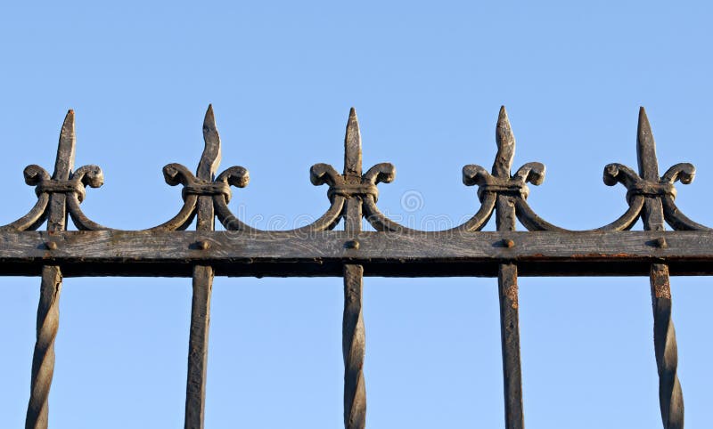 Spiked Security Gates Stock Photos - Free & Royalty-Free Stock Photos ...