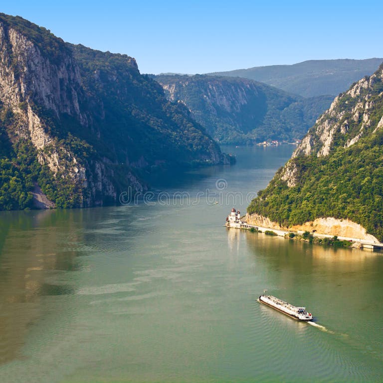 Iron Gate Danube stock photo. Image of gorge, mountain - 26077952