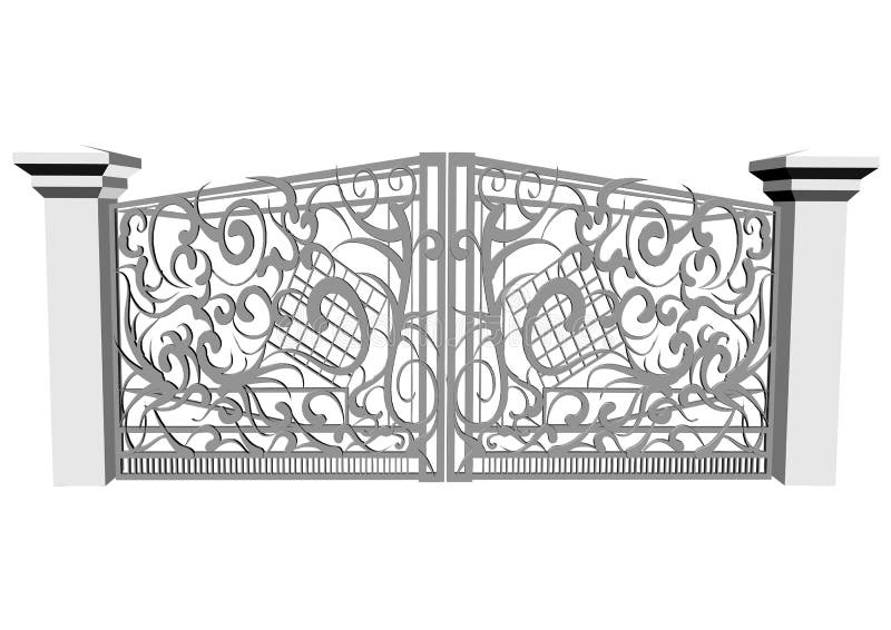 Iron Gate Isolated Stock Illustrations – 4,773 Iron Gate Isolated Stock ...