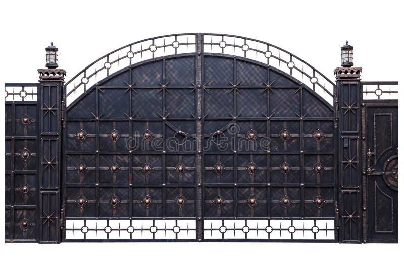 Iron gate stock photo. Image of fence, architecture, architectural ...