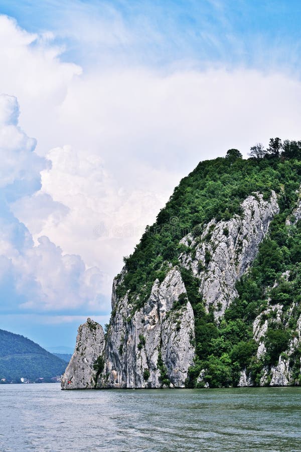 Iron Gates, Danube stock image. Image of river, rustic - 123331427