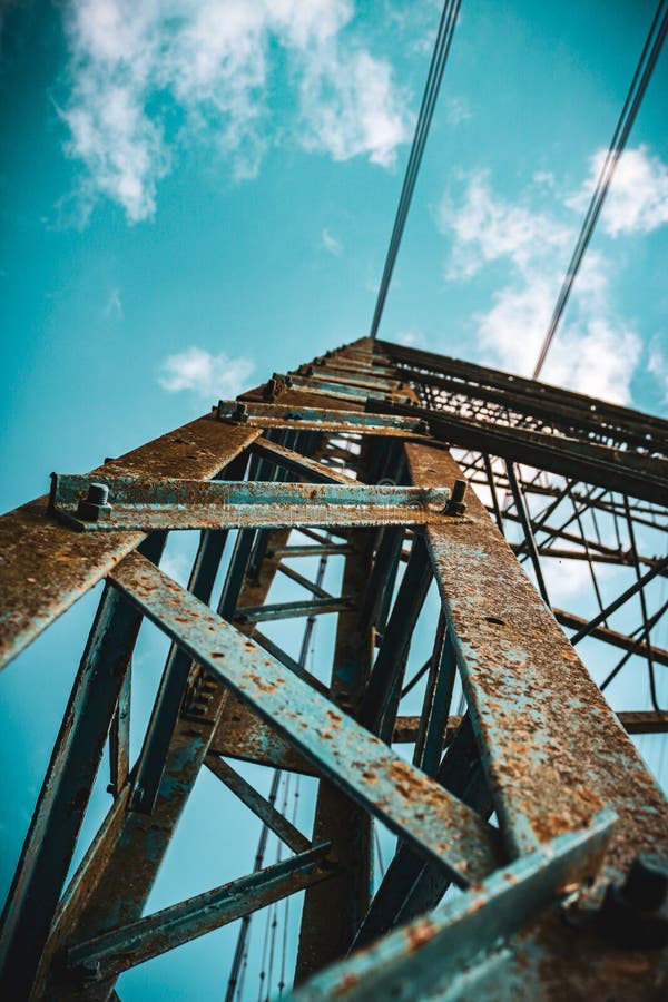 Iron Getting Rust Over Time with Sky Stock Image - Image of time, iron ...