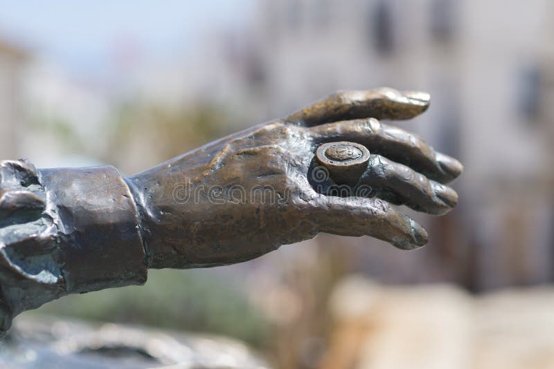 Iron hand. stock image. Image of king, castle, fingers - 56917421