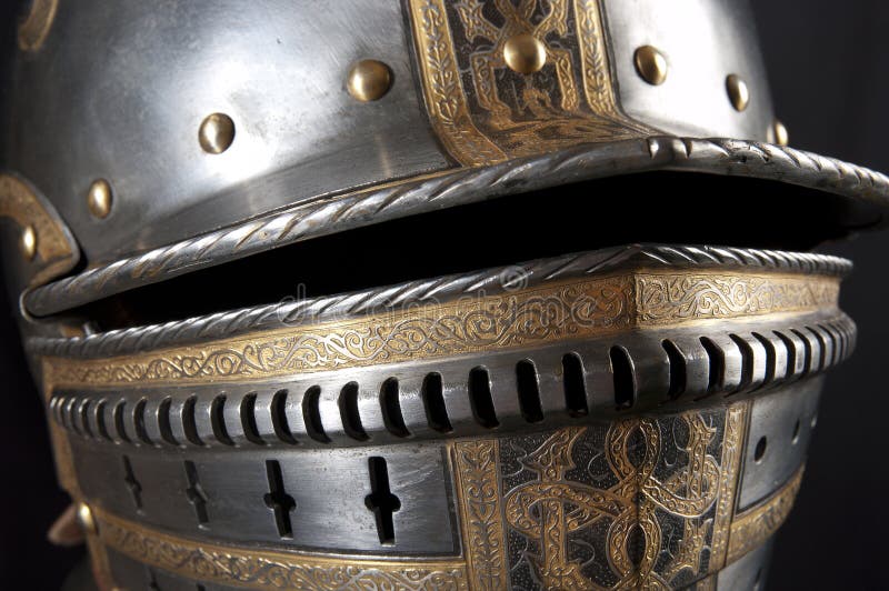 Iron helmet stock photo. Image of tournament, iron, armour - 25743150