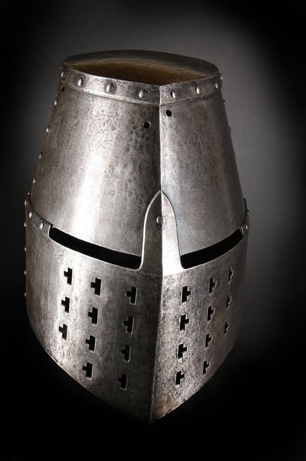 Iron helmet stock image. Image of metal, medieval, protection - 26342505