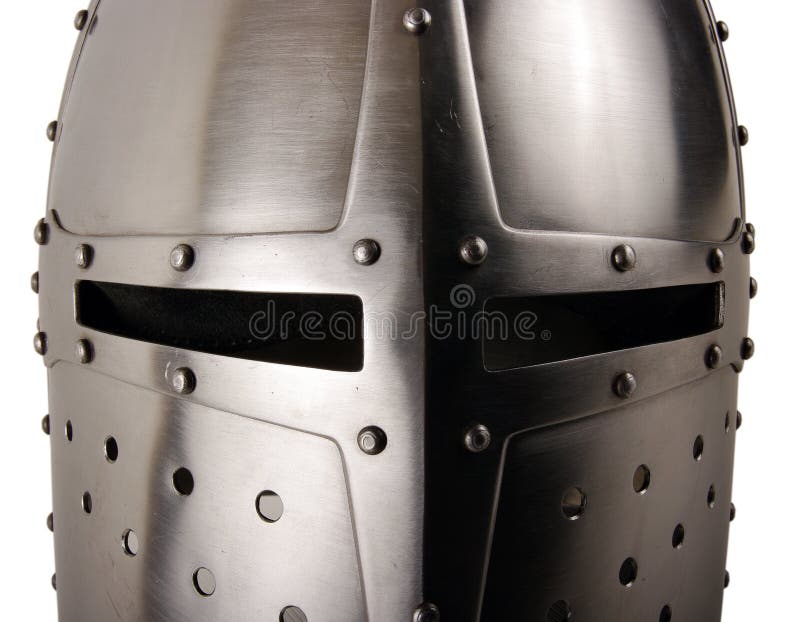 Iron helmet stock image. Image of medieval, armour, metal - 8923785