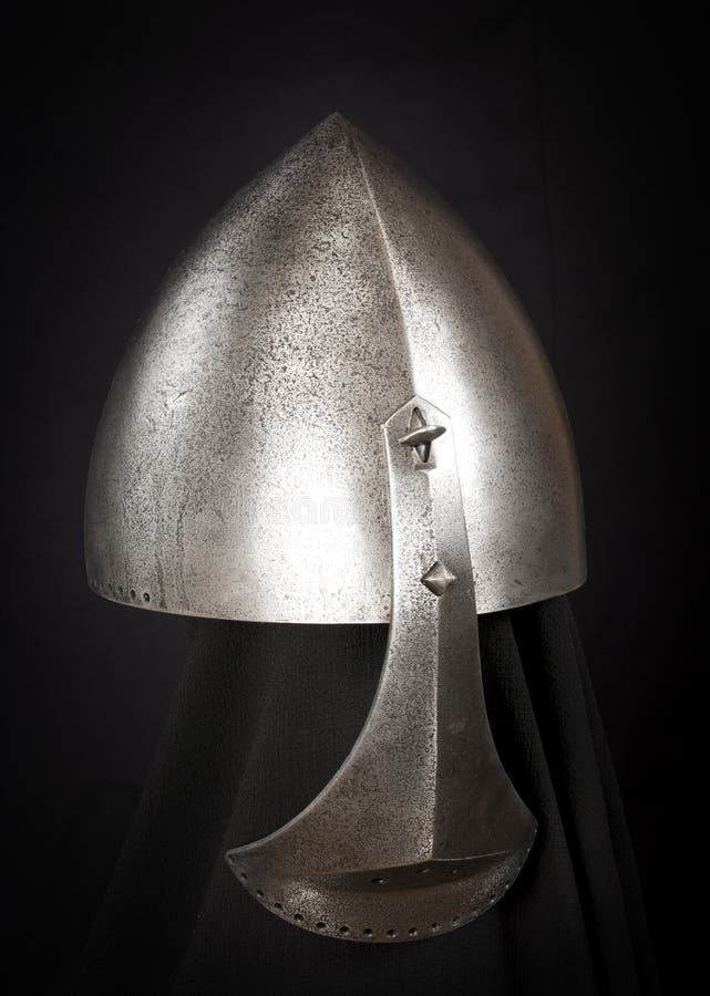 Iron helmet stock image. Image of knight, iron, helmet - 46079433