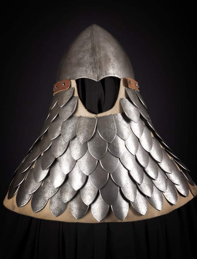 Iron helmet stock photo. Image of rivets, armour, knight - 25664344