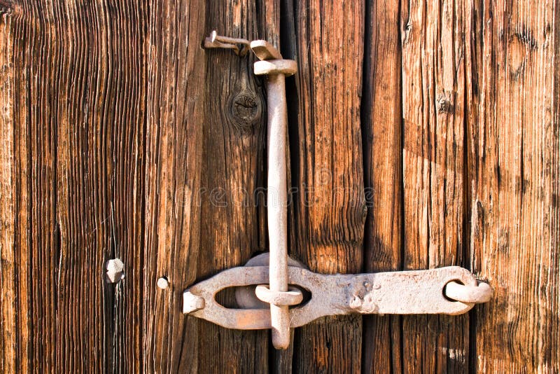 Iron hook stock photo. Image of gate, vintage, save - 154063916
