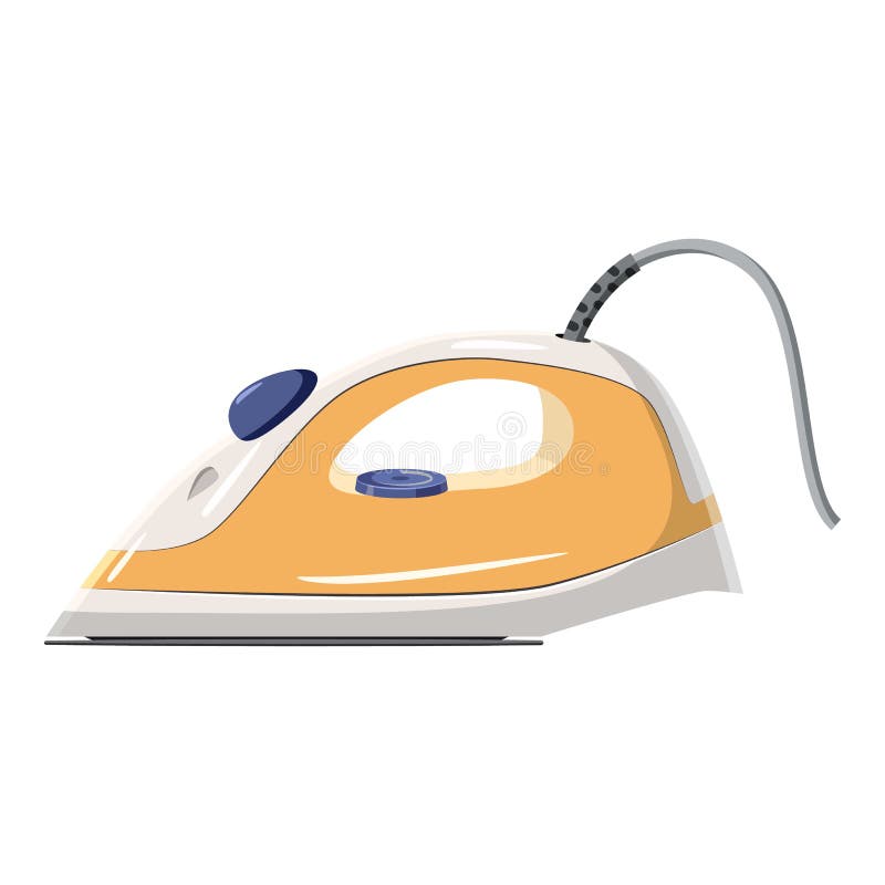 Iron icon, cartoon style stock vector. Illustration of vector - 82597690