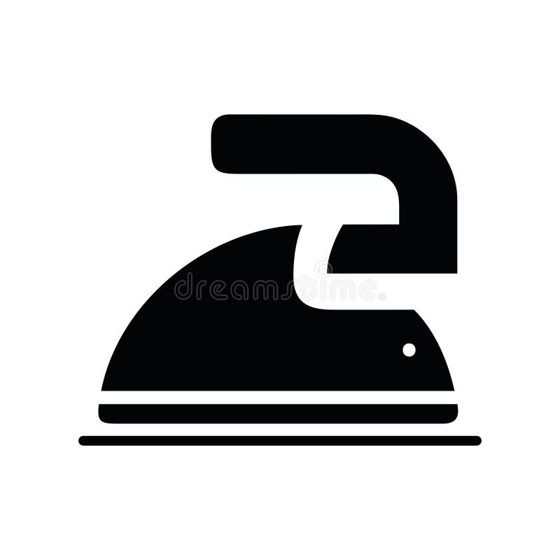 Iron Pressing Textile Industry Tool Stock Vector - Illustration of ...