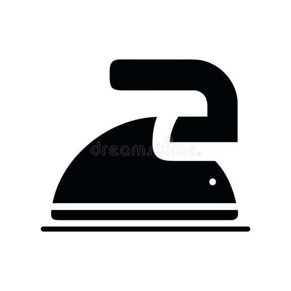 Iron Pressing Textile Industry Tool Stock Vector - Illustration of ...