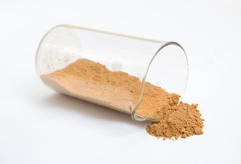 Iron II Carbonate or Ferrous Carbonate FeCO3 Stock Photo - Image of ...