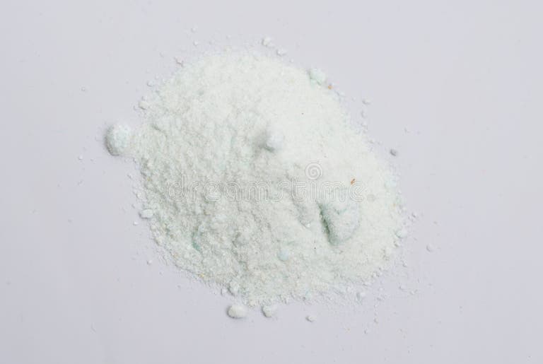 Iron II Sulfate, Iron II Sulphate or Ferrous Sulfate. Stock Photo ...