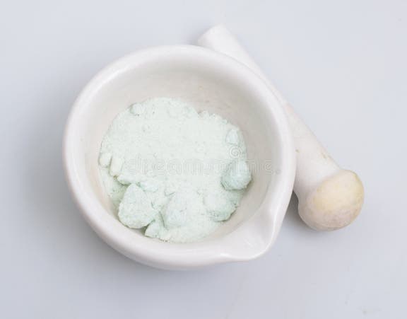 Iron II Sulfate, Iron II Sulphate or Ferrous Sulfate. Stock Photo ...