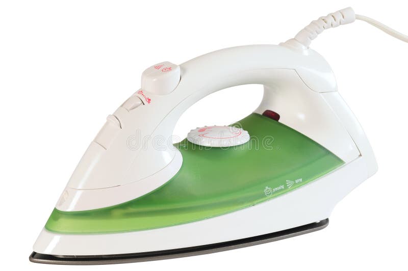 Iron. Isolated stock photo. Image of flat, isolated, modern - 12119334