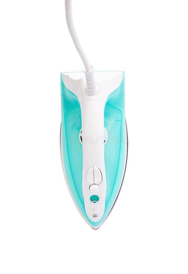 Iron Isolated on a White Background Stock Image - Image of background ...