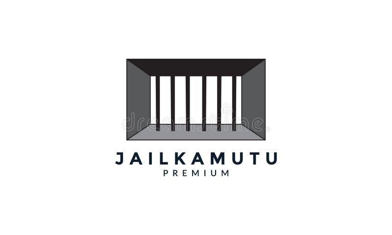 Iron of Jail or Prison Logo Icon Vector Illustration Design Stock ...