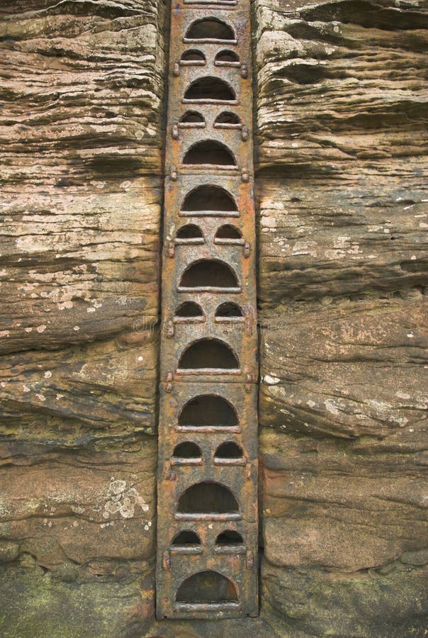 Iron Ladder stock image. Image of ladder, rungs, steps - 23293145