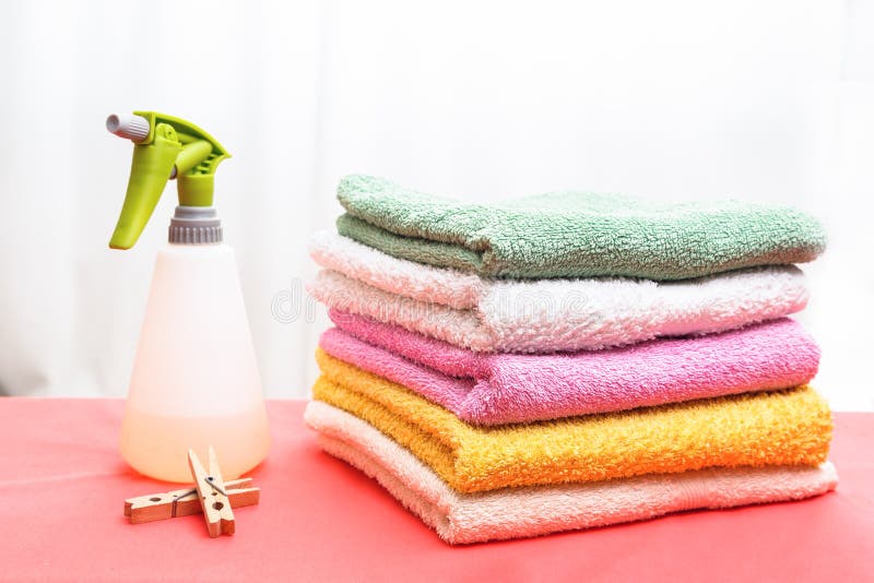 Iron and laundry stock image. Image of cotton, clothing - 44588477
