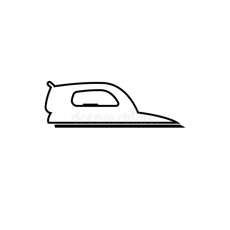 Iron logo design vector stock vector. Illustration of color - 121618848